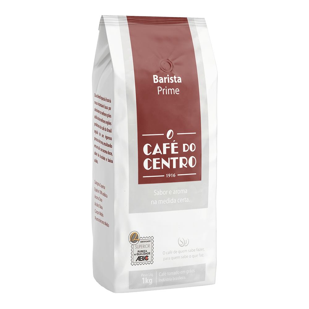 Café do Centro Barista Prime Grãos 1Kg - Gran Coffee Empresas