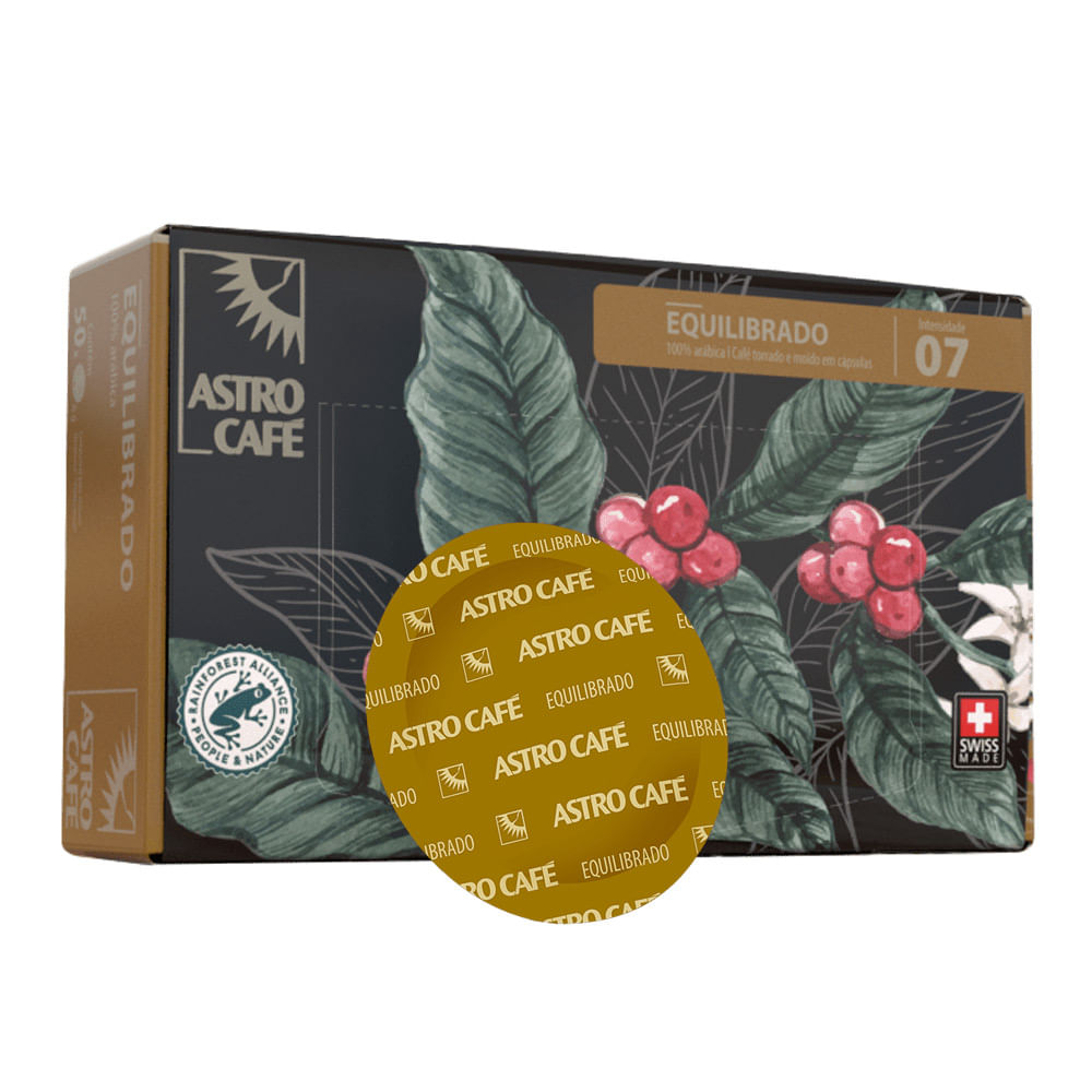 Kit Cápsulas Astro Café PRO Equilibrado 100 unidades - grancoffee b2b