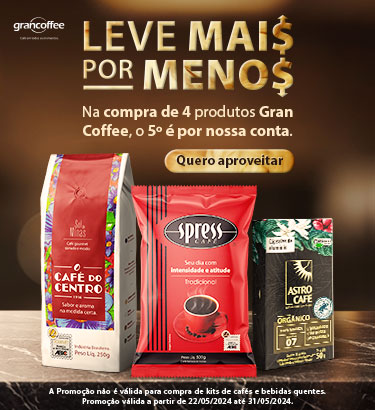 Gran Coffee | Máquinas de Café, Cafés Especiais e Alimentos